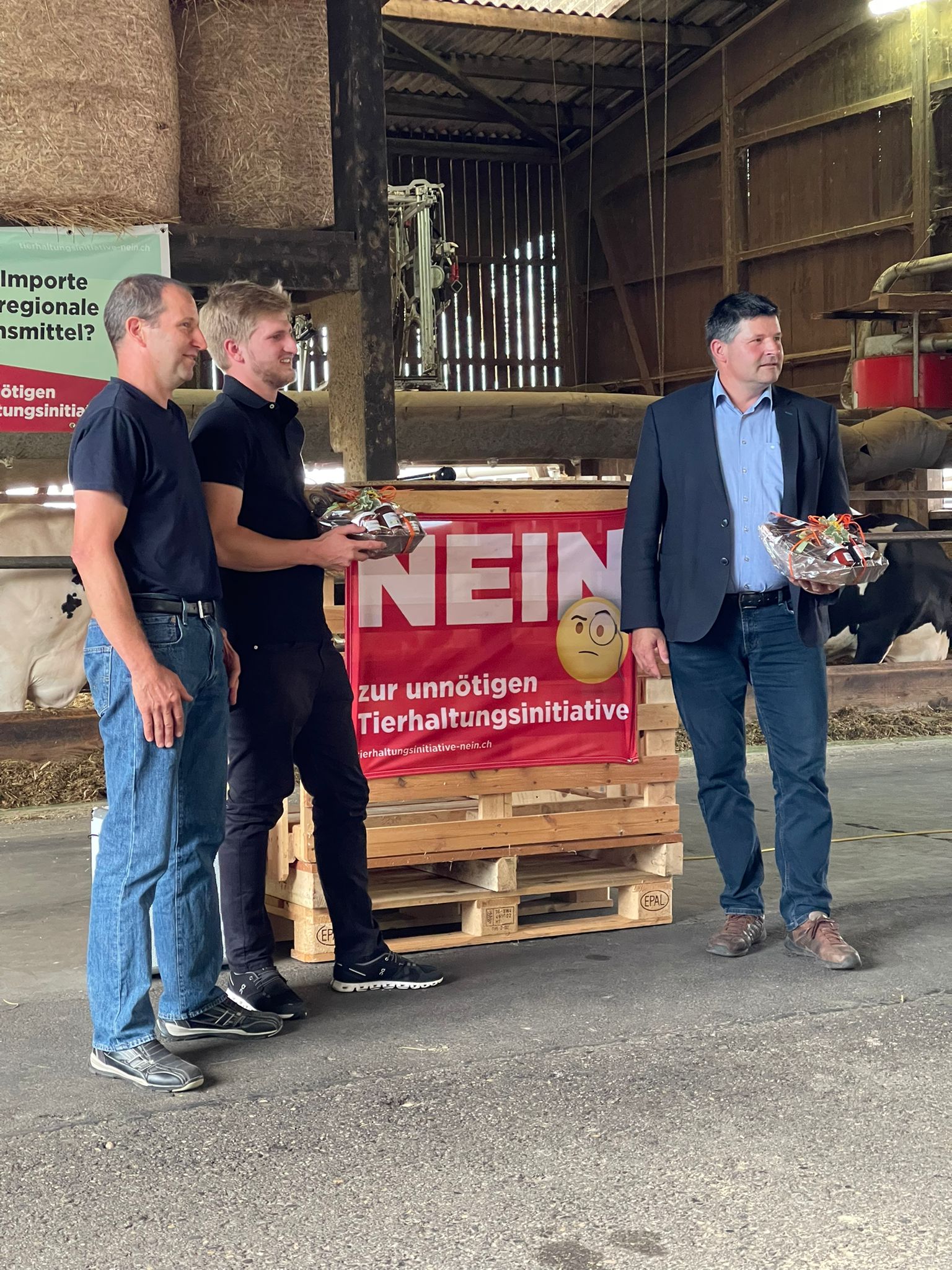 SVP Moosseedorf - Infoanlass Massentierhaltungsinitiative